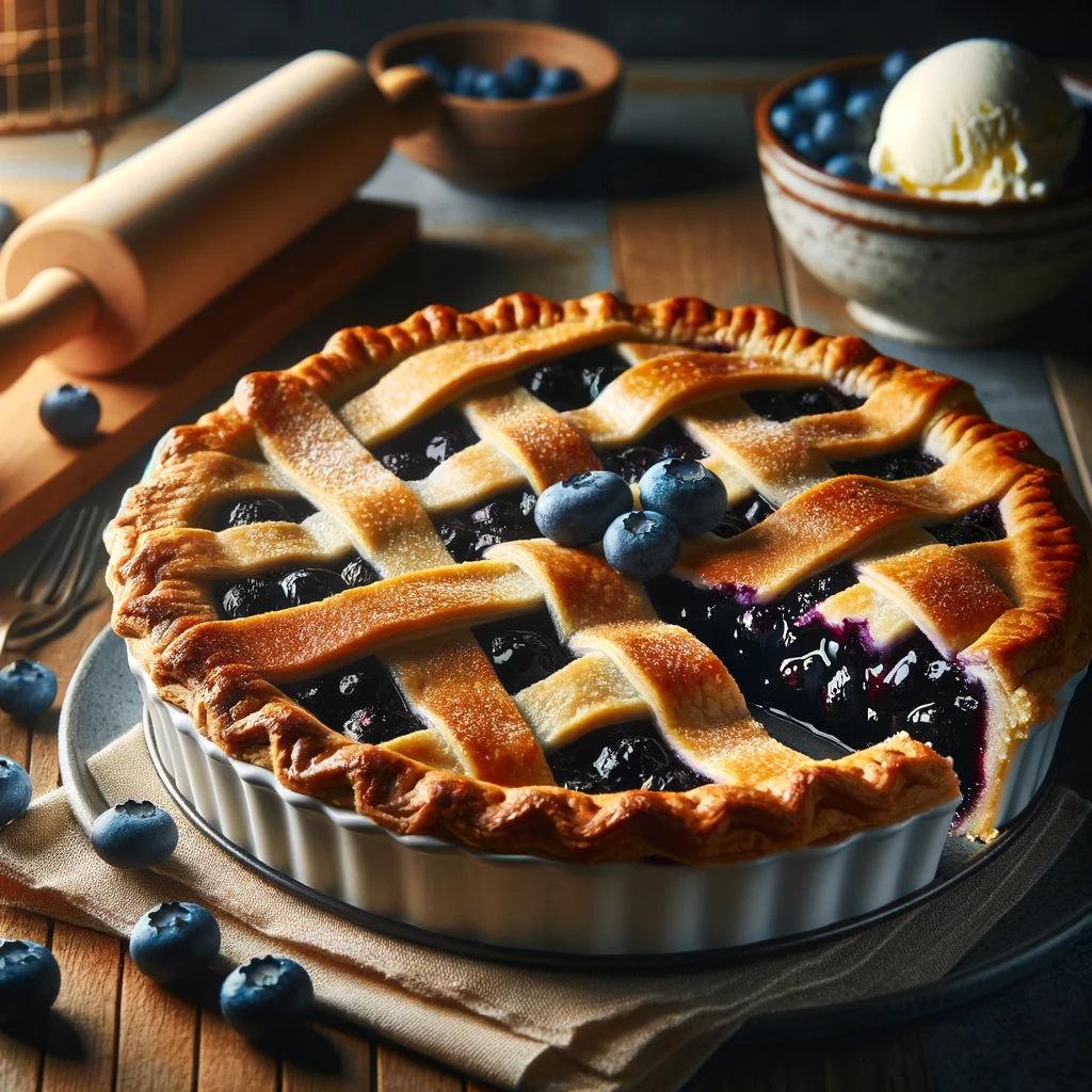 Classic Blueberry Pie Recipe - The favorite dessert! - Berries Paradise