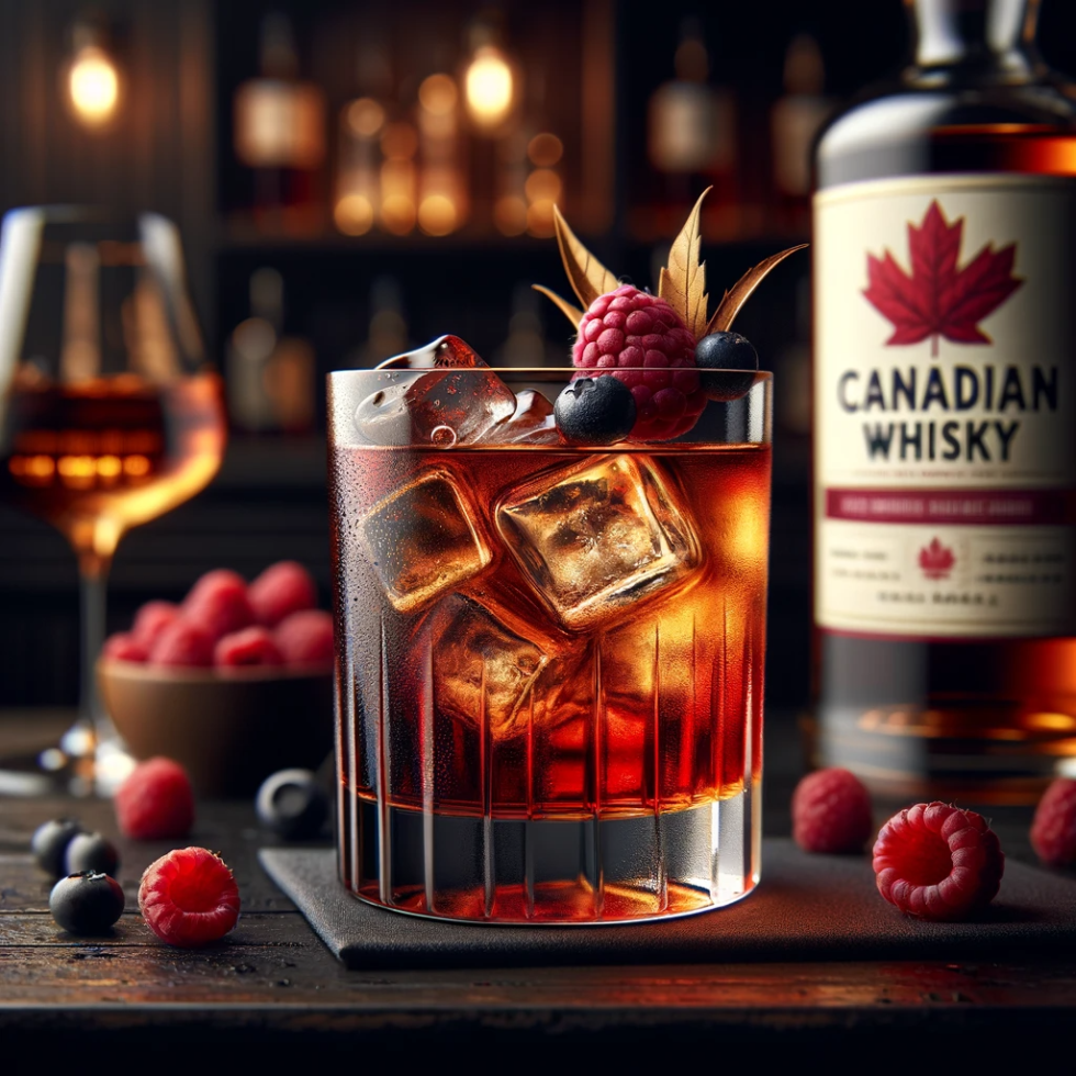 Berry Infused Canadian Whisky Cocktail - The perfect choice - Berries ...